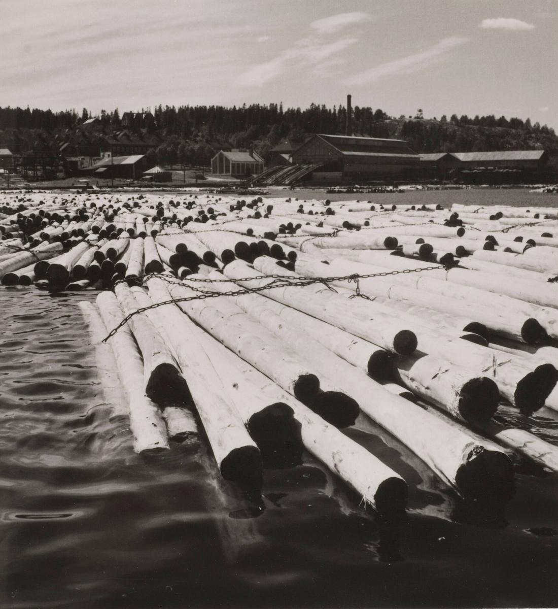 Timmer utanför ett sågverk – All Artworks – Moderna Museet