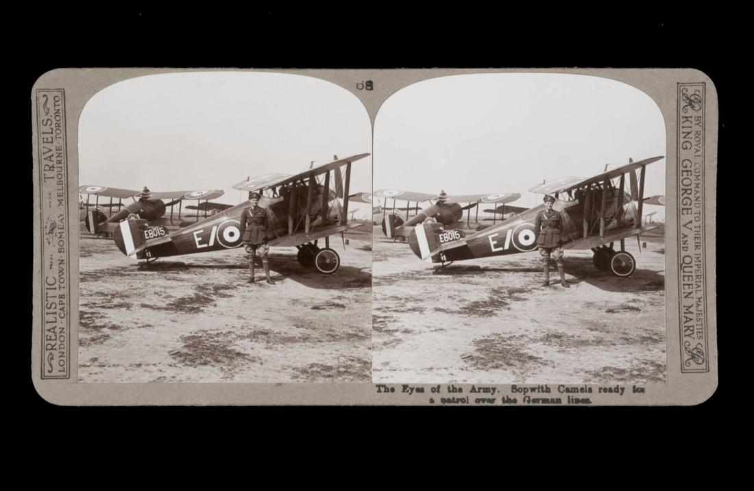 The Eyes of the Army. Sopwith Camels ready for a patrol over the German ...