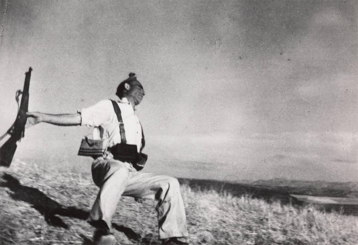 Republican Soldier Killed In The Spanish Civil War Alla Konstverk